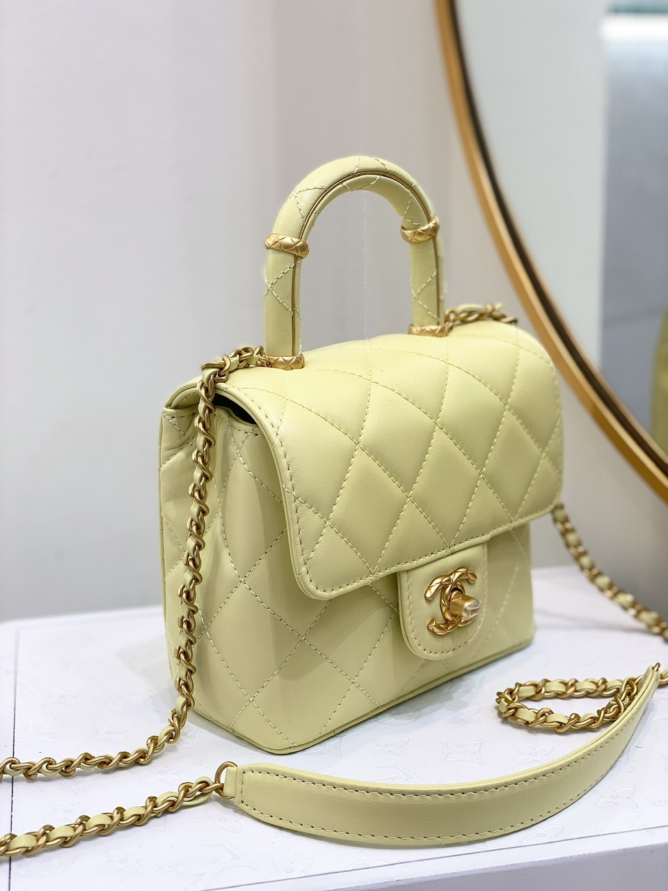 Chanel Mini Flap Bag with Top Handle: A Timeless Classic